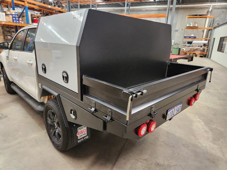 Integrated canopy and tray - Gte Perth